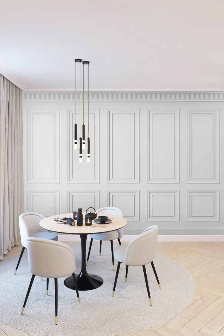 Minimalist Panel Desenli Duvar Kağıdı - Poster Marketi